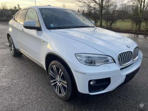 White BMW X6 2013 in Panevezys, with an engine capacity of 2.99 L and mileage of 271 thousand km for 12800 €, photo 3 on AUTOMOTO.COM.LV
