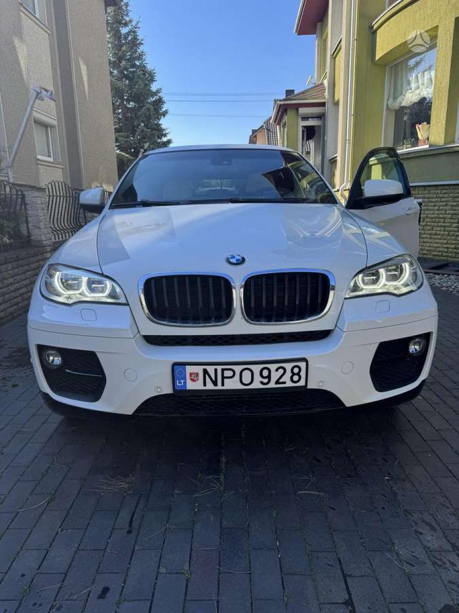 Balts BMW X6 2013 Klaipėda, ar dzinēja tilpumu 2.99 L un nobraukumu 134 tūkst. km par 15000 €, foto 3 vietnē AUTOMOTO.COM.LV