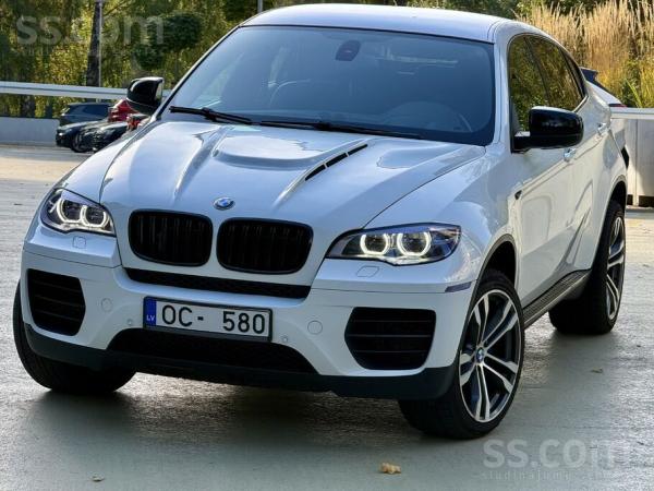 BMW X6 2013 in Riga on AUTOMOTO.COM.LV White BMW X6 2013 in Riga, with an engine capacity of 3.00 L and mileage of 237 thousand km for 13500 €, photo 3 on AUTOMOTO.COM.LV