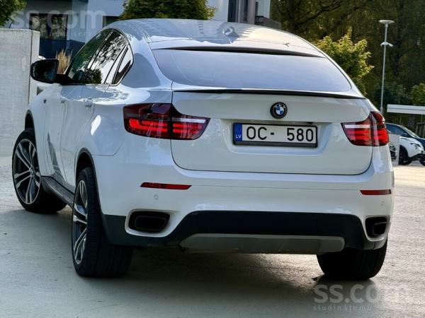 BMW X6 2013 in Riga on AUTOMOTO.COM.LV White BMW X6 2013 in Riga, with an engine capacity of 3.00 L and mileage of 237 thousand km for 13500 €, photo 4 on AUTOMOTO.COM.LV
