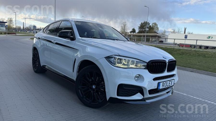 Balts BMW X6 2014 Rēzekne, ar dzinēja tilpumu 3.00 L un nobraukumu 282 tūkst. km par 20490 €, foto 3 vietnē AUTOMOTO.COM.LV