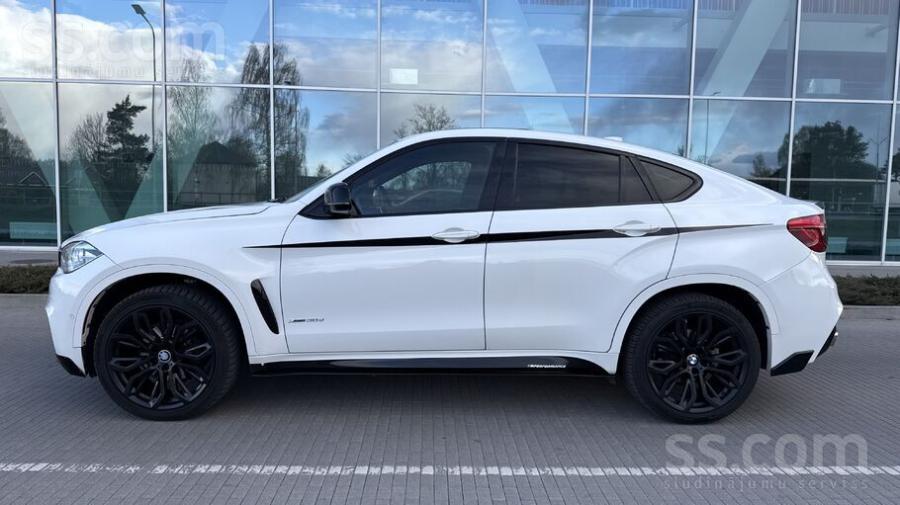 Balts BMW X6 2014 Rēzekne, ar dzinēja tilpumu 3.00 L un nobraukumu 282 tūkst. km par 20490 €, foto 8 vietnē AUTOMOTO.COM.LV