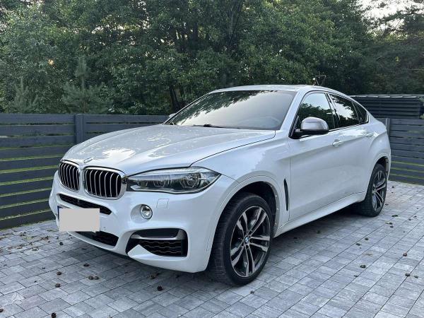 Balts BMW X6 2014 Klaipėda, ar dzinēja tilpumu 2.99 L un nobraukumu 258 tūkst. km par 18000 €, foto 1 vietnē AUTOMOTO.COM.LV