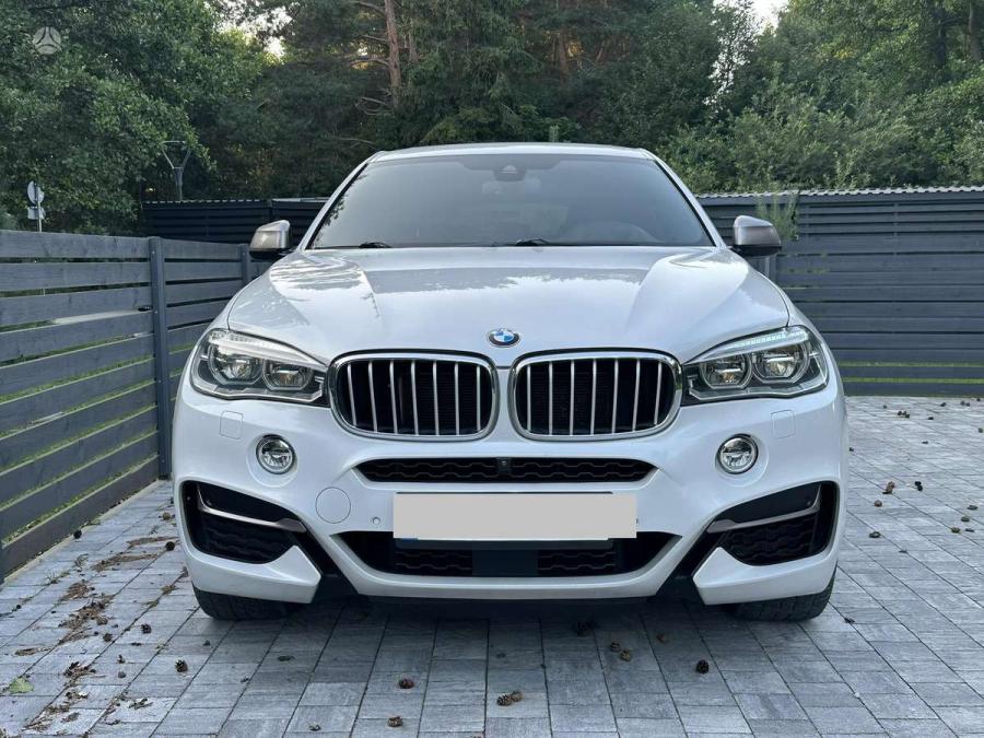 Balts BMW X6 2014 Klaipėda, ar dzinēja tilpumu 2.99 L un nobraukumu 258 tūkst. km par 18000 €, foto 6 vietnē AUTOMOTO.COM.LV