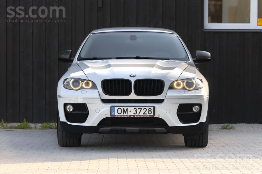 Balts BMW X6 2014 Jelgava, ar dzinēja tilpumu 3.00 L un nobraukumu 96 tūkst. km par 22000 €, foto 4 vietnē AUTOMOTO.COM.LV