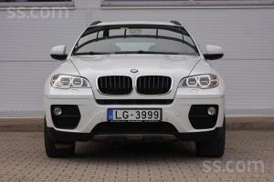 Balts BMW X6 2014 Rīga, ar dzinēja tilpumu 3.00 L un nobraukumu 131 tūkst. km par 14995 €, foto 6 vietnē AUTOMOTO.COM.LV