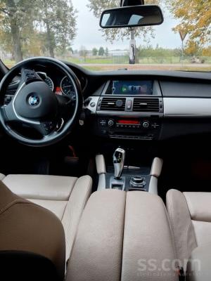 Balts BMW X6 2014 Jelgava, ar dzinēja tilpumu 3.00 L un nobraukumu 209 tūkst. km par 16900 €, foto 5 vietnē AUTOMOTO.COM.LV