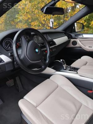 Balts BMW X6 2014 Jelgava, ar dzinēja tilpumu 3.00 L un nobraukumu 209 tūkst. km par 16900 €, foto 6 vietnē AUTOMOTO.COM.LV