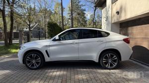 White BMW X6 2015 in Riga, with an engine capacity of 3.00 L and mileage of 190 thousand km for 36400 €, photo 5 on AUTOMOTO.COM.LV