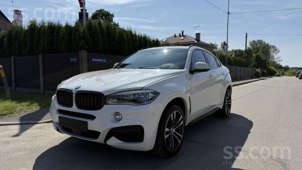 Balts BMW X6 2015 Rīga, ar dzinēja tilpumu 3.00 L un nobraukumu 190 tūkst. km par 23700 €, foto 1 vietnē AUTOMOTO.COM.LV