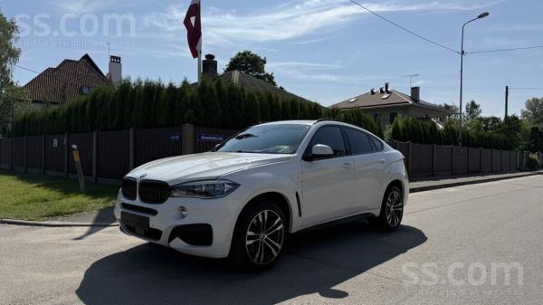 Balts BMW X6 2015 Rīga, ar dzinēja tilpumu 3.00 L un nobraukumu 190 tūkst. km par 23700 €, foto 2 vietnē AUTOMOTO.COM.LV