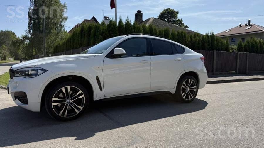 Balts BMW X6 2015 Rīga, ar dzinēja tilpumu 3.00 L un nobraukumu 190 tūkst. km par 23700 €, foto 3 vietnē AUTOMOTO.COM.LV