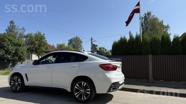 Balts BMW X6 2015 Rīga, ar dzinēja tilpumu 3.00 L un nobraukumu 190 tūkst. km par 23700 €, foto 4 vietnē AUTOMOTO.COM.LV