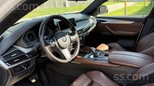 Balts BMW X6 2015 Rīga, ar dzinēja tilpumu 3.00 L un nobraukumu 190 tūkst. km par 23700 €, foto 6 vietnē AUTOMOTO.COM.LV
