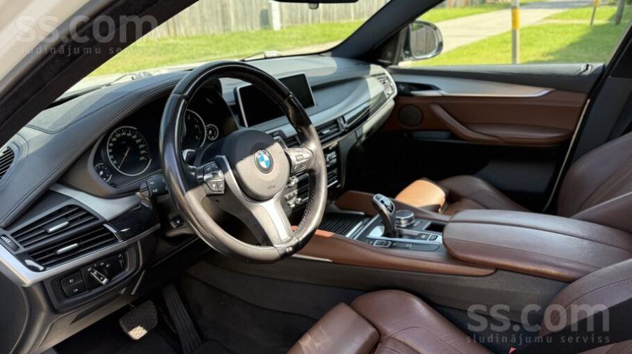 Balts BMW X6 2015 Rīga, ar dzinēja tilpumu 3.00 L un nobraukumu 190 tūkst. km par 23700 €, foto 6 vietnē AUTOMOTO.COM.LV