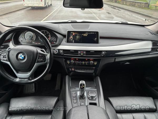 White BMW X6 2015 in Paide, with an engine capacity of 3.00 L and mileage of 175 thousand km for 23990 €, photo 8 on AUTOMOTO.COM.LV
