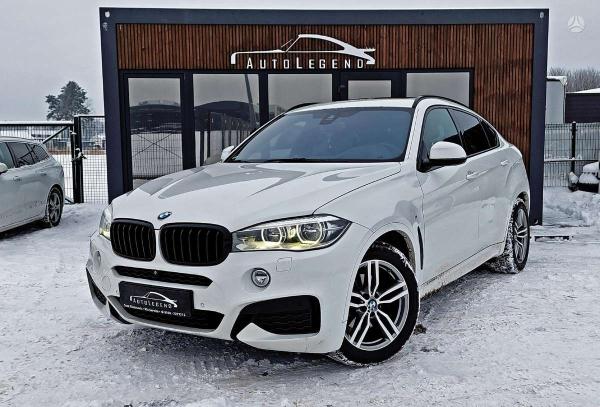 Balts BMW X6 2015 Viļņa, ar dzinēja tilpumu 2.99 L un nobraukumu 218 tūkst. km par 22500 €, foto 1 vietnē AUTOMOTO.COM.LV
