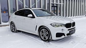 White BMW X6 2015 in Vilnius, with an engine capacity of 2.99 L and mileage of 218 thousand km for 22500 €, photo 11 on AUTOMOTO.COM.LV