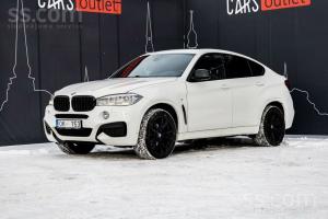 Balts BMW X6 2015 Rīga, ar dzinēja tilpumu 3.00 L un nobraukumu 190 tūkst. km par 24990 €, foto  vietnē AUTOMOTO.COM.LV