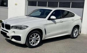 White BMW X6 2015 in Vilnius, with an engine capacity of 2.99 L and mileage of 260 thousand km for 19600 €, photo 3 on AUTOMOTO.COM.LV