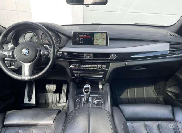 White BMW X6 2015 in Vilnius, with an engine capacity of 2.99 L and mileage of 260 thousand km for 19600 €, photo 8 on AUTOMOTO.COM.LV