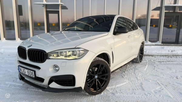Balts BMW X6 2015 Viļņa, ar dzinēja tilpumu 3.00 L un nobraukumu 258 tūkst. km par 24000 €, foto 1 vietnē AUTOMOTO.COM.LV