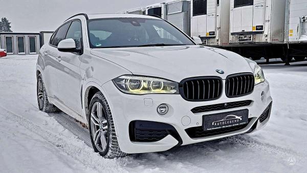 Balts BMW X6 2015 Viļņa, ar dzinēja tilpumu 2.99 L un nobraukumu 218 tūkst. km par 21450 €, foto 2 vietnē AUTOMOTO.COM.LV