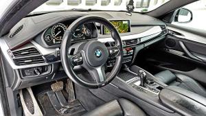 White BMW X6 2015 in Vilnius, with an engine capacity of 2.99 L and mileage of 218 thousand km for 21450 €, photo 25 on AUTOMOTO.COM.LV