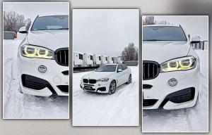 White BMW X6 2015 in Vilnius, with an engine capacity of 2.99 L and mileage of 218 thousand km for 21450 €, photo 37 on AUTOMOTO.COM.LV