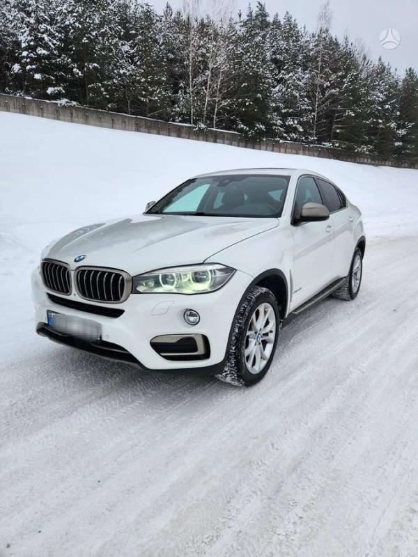 Balts BMW X6 2015 Viļņa, ar dzinēja tilpumu 2.99 L un nobraukumu 245 tūkst. km par 22499 €, foto 2 vietnē AUTOMOTO.COM.LV
