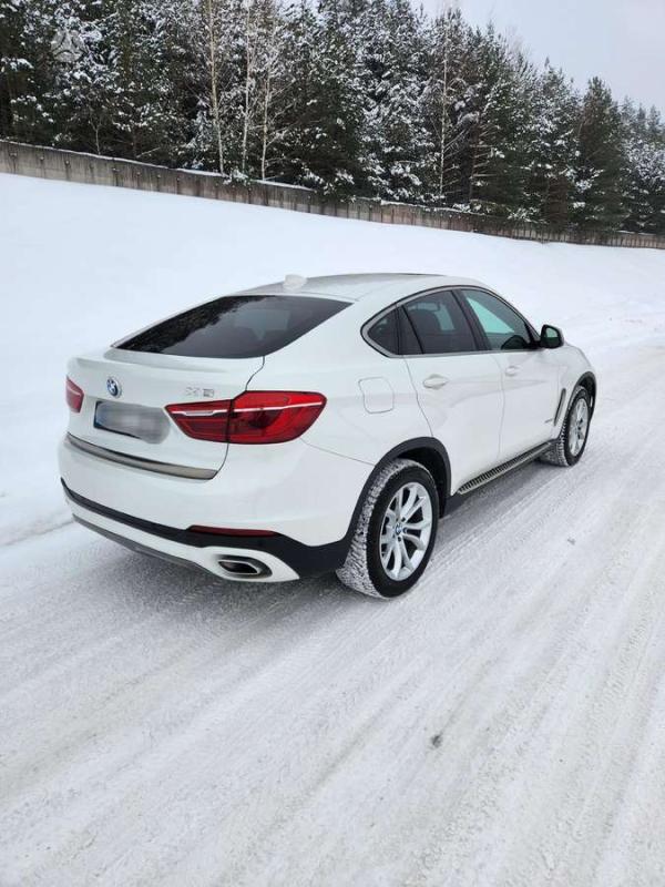 Balts BMW X6 2015 Viļņa, ar dzinēja tilpumu 2.99 L un nobraukumu 245 tūkst. km par 22499 €, foto 5 vietnē AUTOMOTO.COM.LV