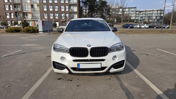 White BMW X6 2015 in Vilnius, with an engine capacity of 3.00 L and mileage of 205 thousand km for 25500 €, photo 2 on AUTOMOTO.COM.LV