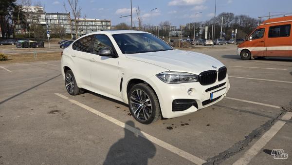 White BMW X6 2015 in Vilnius, with an engine capacity of 3.00 L and mileage of 205 thousand km for 25500 €, photo 3 on AUTOMOTO.COM.LV