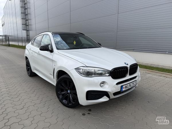 Balts BMW X6 2015 Kauņa, ar dzinēja tilpumu 3.00 L un nobraukumu 303 tūkst. km par 19000 €, foto 10 vietnē AUTOMOTO.COM.LV