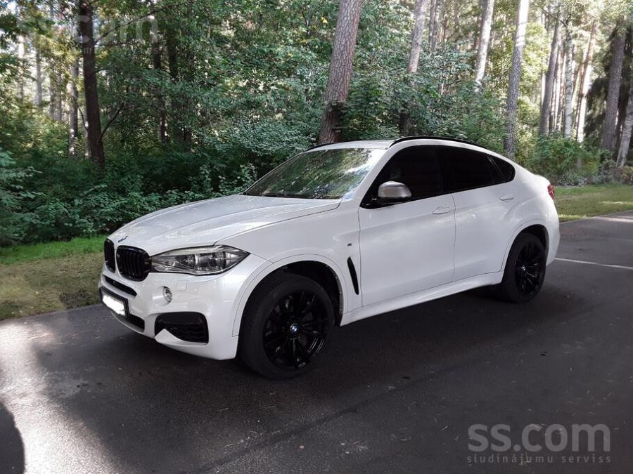 Balts BMW X6 2015 Jūrmala, ar dzinēja tilpumu 3.00 L un nobraukumu 196 tūkst. km par 25800 €, foto 1 vietnē AUTOMOTO.COM.LV