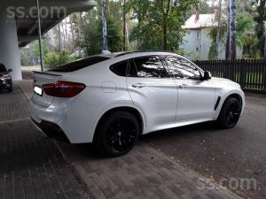 Balts BMW X6 2015 Jūrmala, ar dzinēja tilpumu 3.00 L un nobraukumu 196 tūkst. km par 25800 €, foto 6 vietnē AUTOMOTO.COM.LV