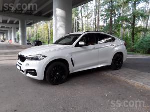 Balts BMW X6 2015 Jūrmala, ar dzinēja tilpumu 3.00 L un nobraukumu 196 tūkst. km par 25800 €, foto 7 vietnē AUTOMOTO.COM.LV