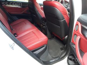 Balts BMW X6 2015 Jūrmala, ar dzinēja tilpumu 3.00 L un nobraukumu 196 tūkst. km par 25800 €, foto 9 vietnē AUTOMOTO.COM.LV