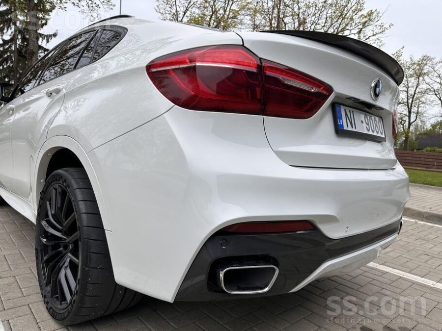 Balts BMW X6 2015 Ludza, ar dzinēja tilpumu 3.00 L un nobraukumu 0 tūkst. km par 25000 €, foto 3 vietnē AUTOMOTO.COM.LV