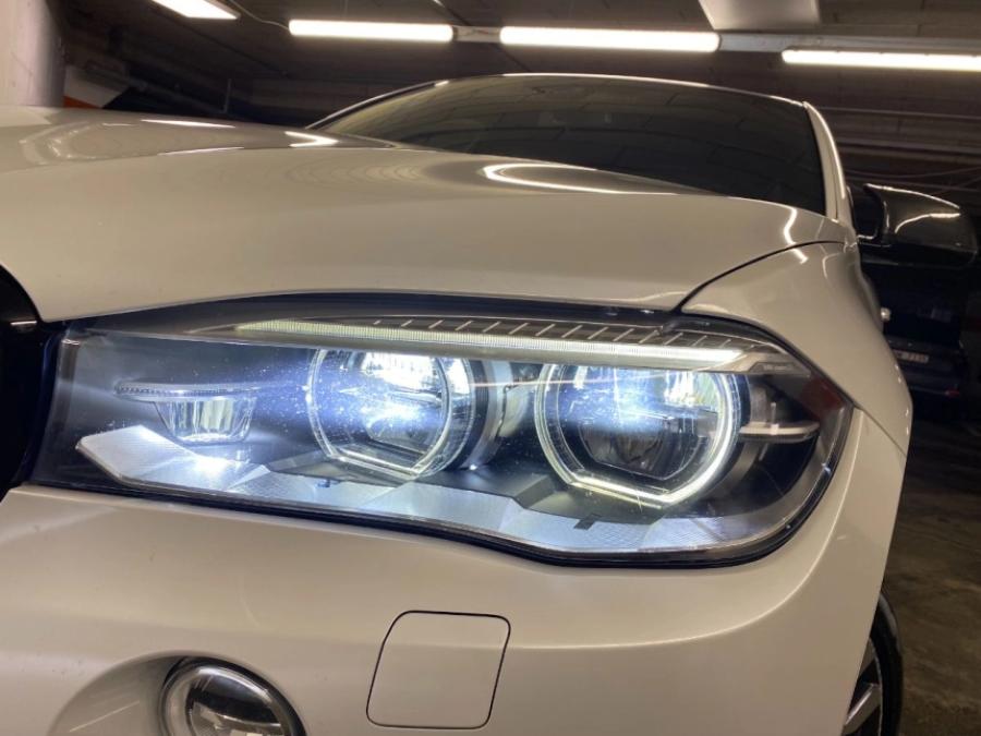 White BMW X6 2015 in Riga, with an engine capacity of 3.00 L and mileage of 199 thousand km for 29950 €, photo 28 on AUTOMOTO.COM.LV