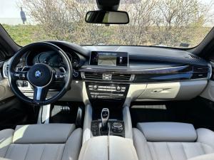 White BMW X6 2015 in Riga, with an engine capacity of 3.00 L and mileage of 185 thousand km for 24900 €, photo 14 on AUTOMOTO.COM.LV
