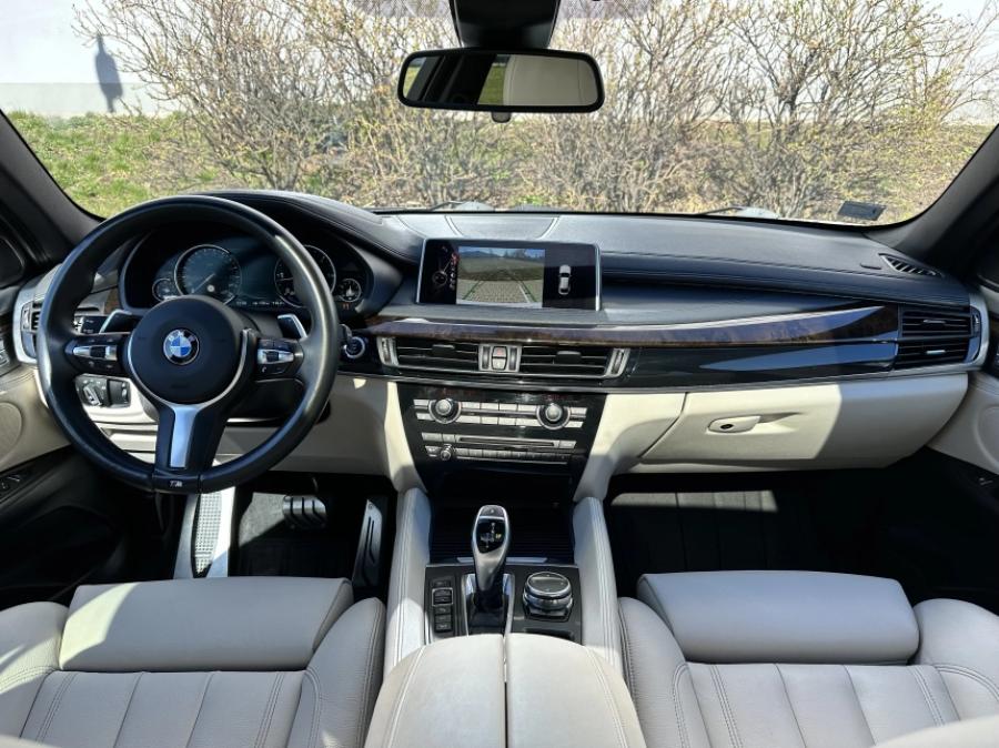 White BMW X6 2015 in Riga, with an engine capacity of 3.00 L and mileage of 185 thousand km for 24900 €, photo 14 on AUTOMOTO.COM.LV