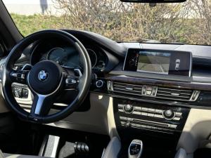 White BMW X6 2015 in Riga, with an engine capacity of 3.00 L and mileage of 185 thousand km for 24900 €, photo 15 on AUTOMOTO.COM.LV