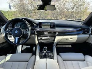 White BMW X6 2015 in Riga, with an engine capacity of 3.00 L and mileage of 185 thousand km for 21900 €, photo 14 on AUTOMOTO.COM.LV