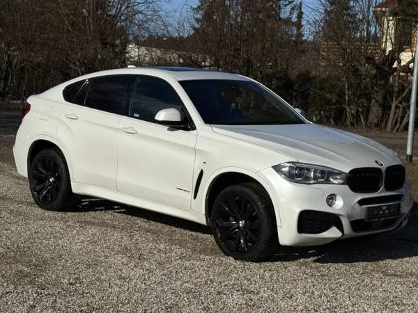 White BMW X6 2015 in Jurmala, with an engine capacity of 3.00 L and mileage of 220 thousand km for 23950 €, photo 9 on AUTOMOTO.COM.LV