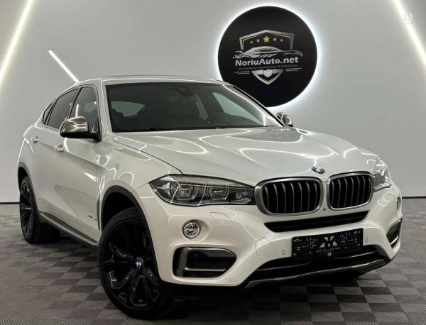 Balts BMW X6 2015 Marijampole, ar dzinēja tilpumu 2.99 L un nobraukumu 247 tūkst. km par 20999 €, foto 1 vietnē AUTOMOTO.COM.LV