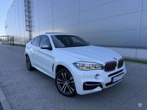 White BMW X6 2015 in Kaunas, with an engine capacity of 3.00 L and mileage of 260 thousand km for 19300 €, photo 3 on AUTOMOTO.COM.LV