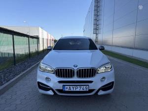 White BMW X6 2015 in Kaunas, with an engine capacity of 3.00 L and mileage of 260 thousand km for 19300 €, photo 4 on AUTOMOTO.COM.LV