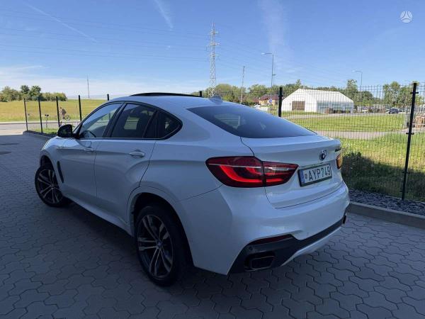 Balts BMW X6 2015 Kauņa, ar dzinēja tilpumu 3.00 L un nobraukumu 260 tūkst. km par 19300 €, foto 6 vietnē AUTOMOTO.COM.LV