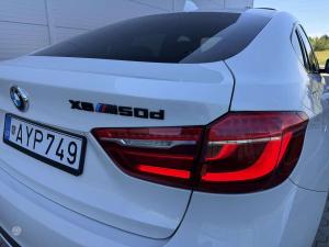 White BMW X6 2015 in Kaunas, with an engine capacity of 3.00 L and mileage of 260 thousand km for 19300 €, photo 10 on AUTOMOTO.COM.LV